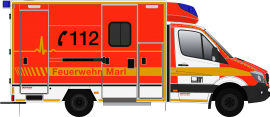 ILS Kreis Recklinghausen/Fahrzeuge des erweiterten Rettungsdienstes ...